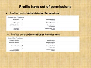Profiles and permission sets in salesforce | PPTX