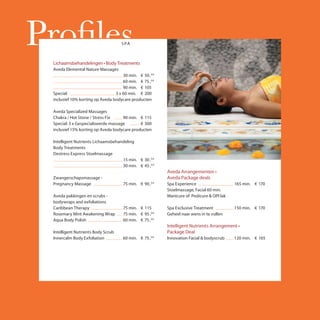 Prijslijst-Profiles Hair and Body Spa | PDF
