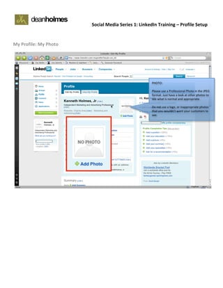 Profile Setup For LinkedIn | PDF