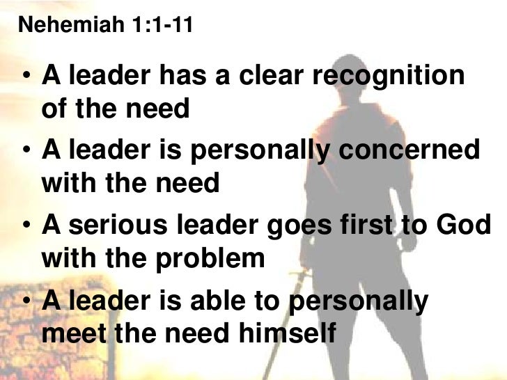 Profiles in Leadership - Nehemiah