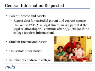 The CSS/Financial Aid PROFILE | PPT