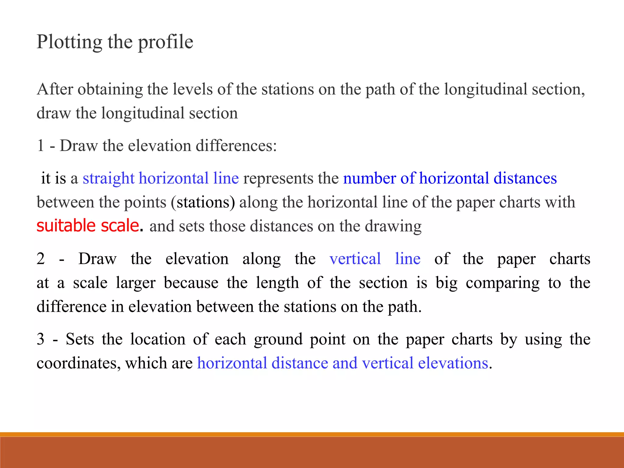 Profiles (longitudinal section) & cross sections | PDF