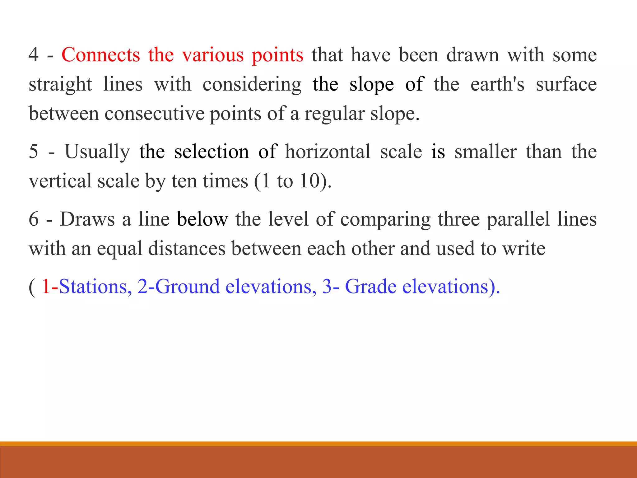 Profiles (longitudinal section) & cross sections | PDF
