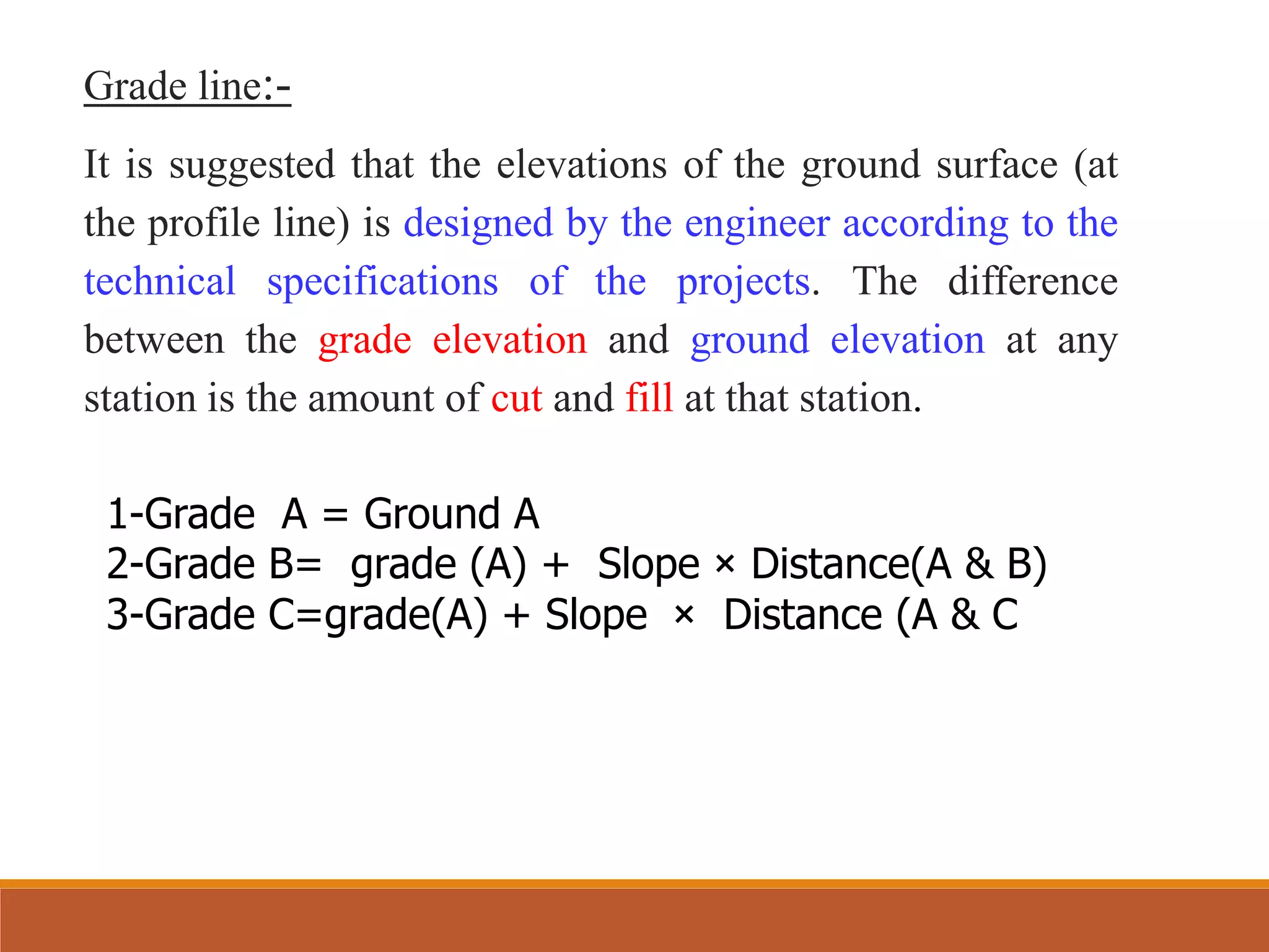 Profiles (longitudinal section) & cross sections | PDF