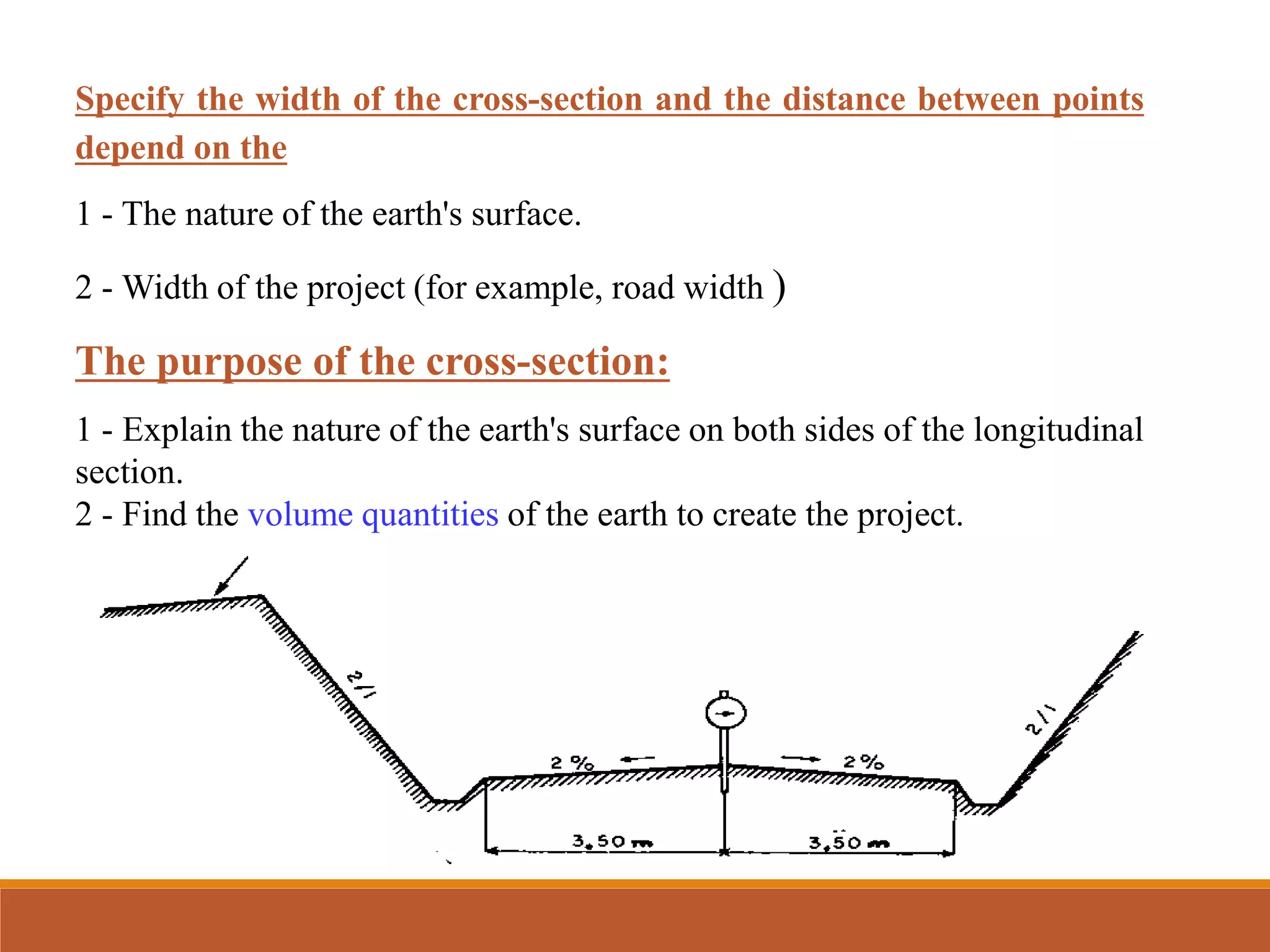 Profiles (longitudinal section) & cross sections | PDF