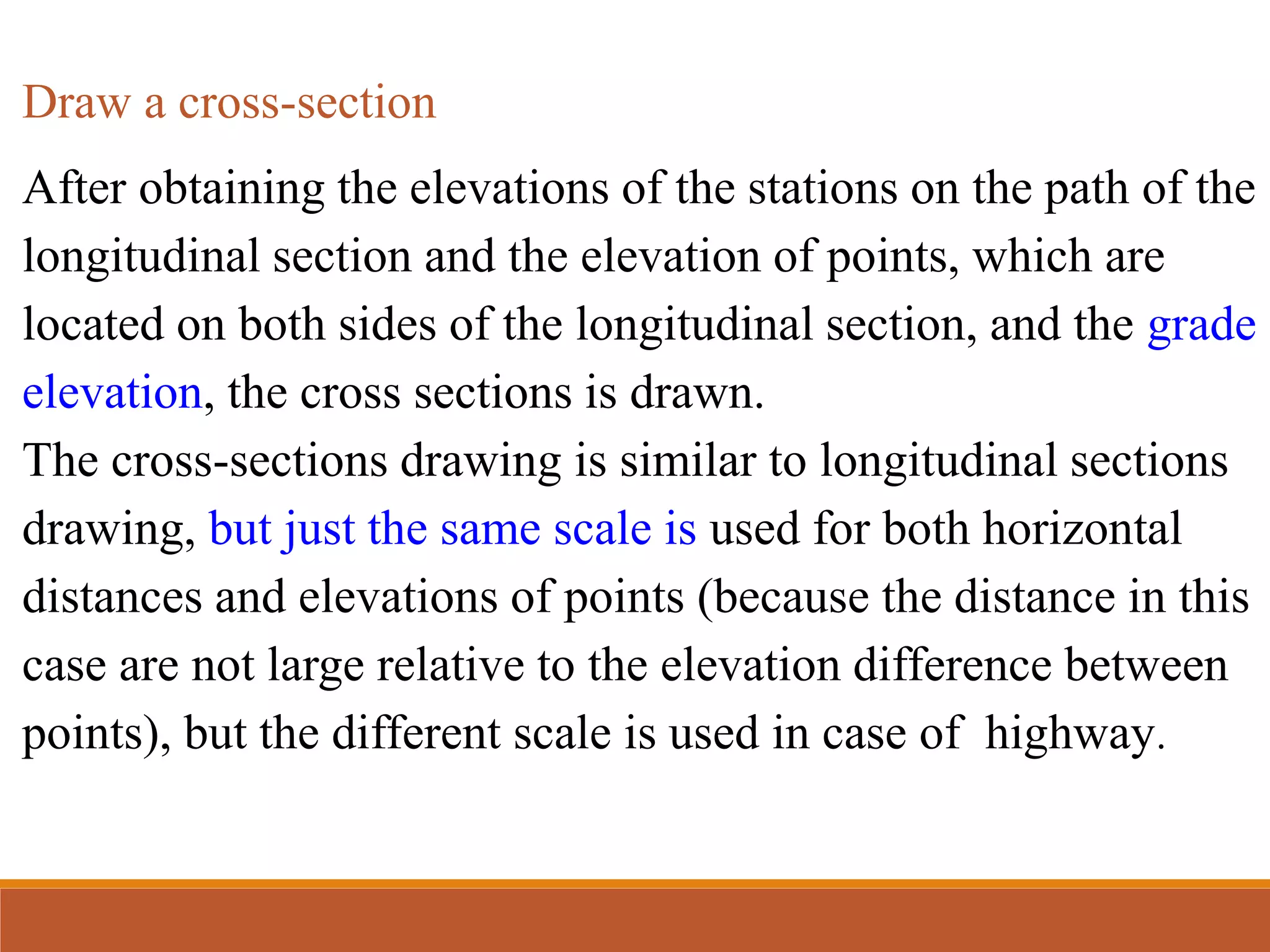 Profiles (longitudinal section) & cross sections | PDF