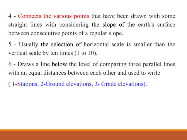 Profiles (longitudinal section) & cross sections | PDF