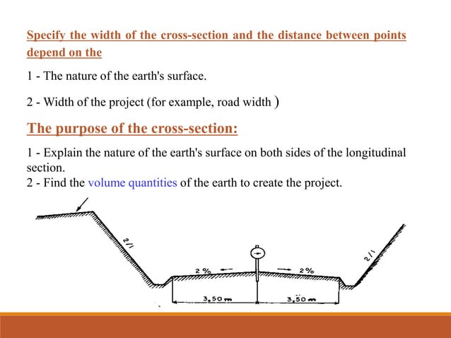 Profiles (longitudinal section) & cross sections | PDF