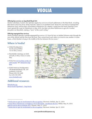 Veolia Profile | PDF