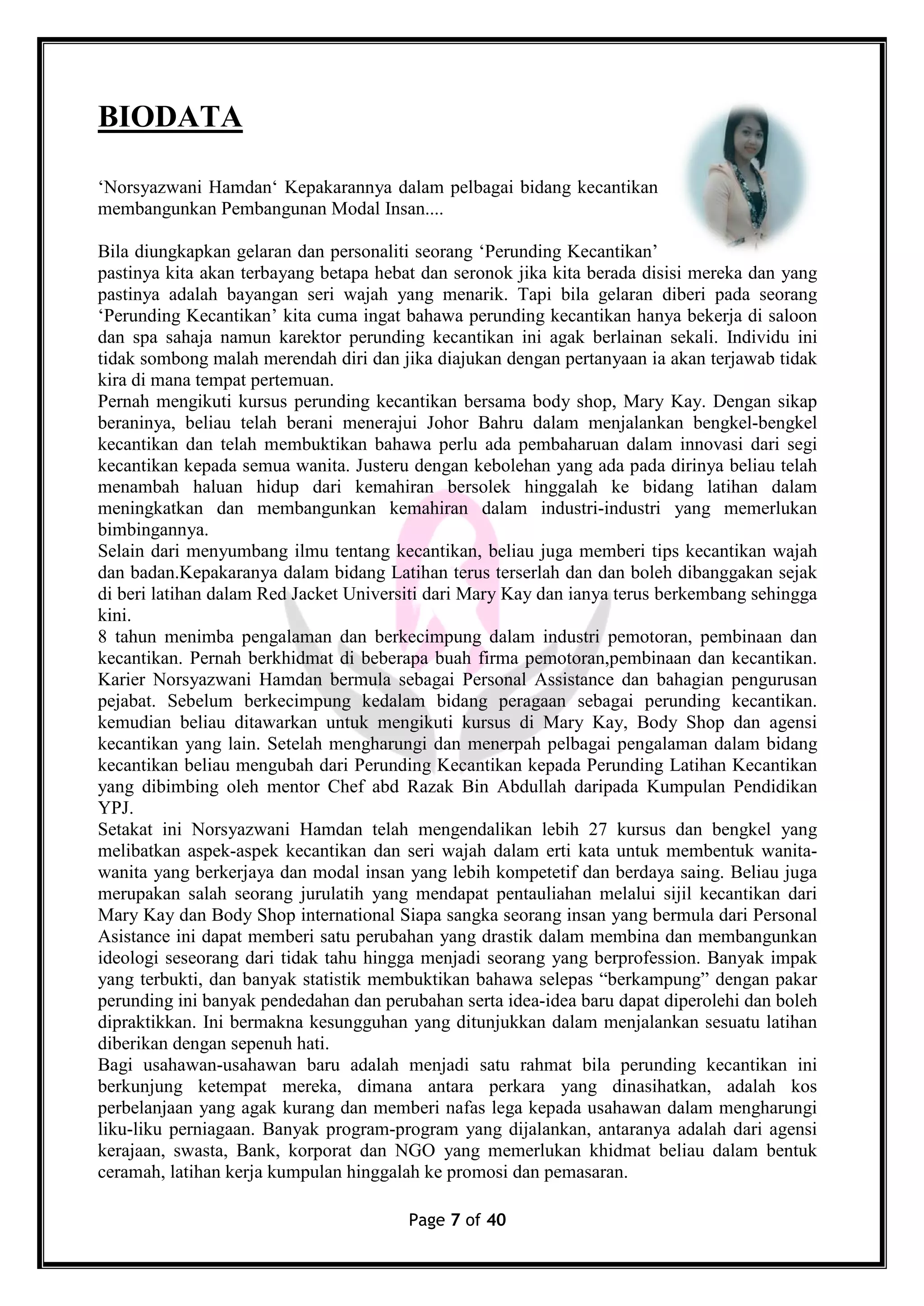 CONTOH PROFILE SYARIKAT | PDF