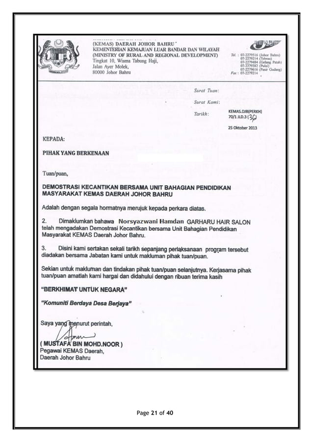 CONTOH PROFILE SYARIKAT | PDF