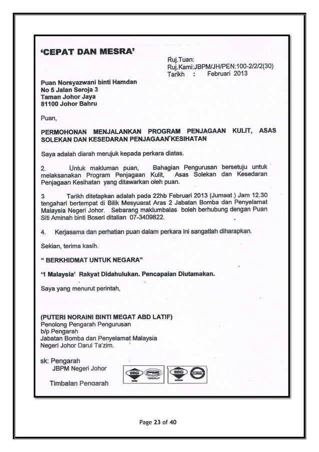 CONTOH PROFILE SYARIKAT | PDF