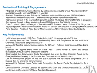 Profile_Taslim Ahmed | PPT