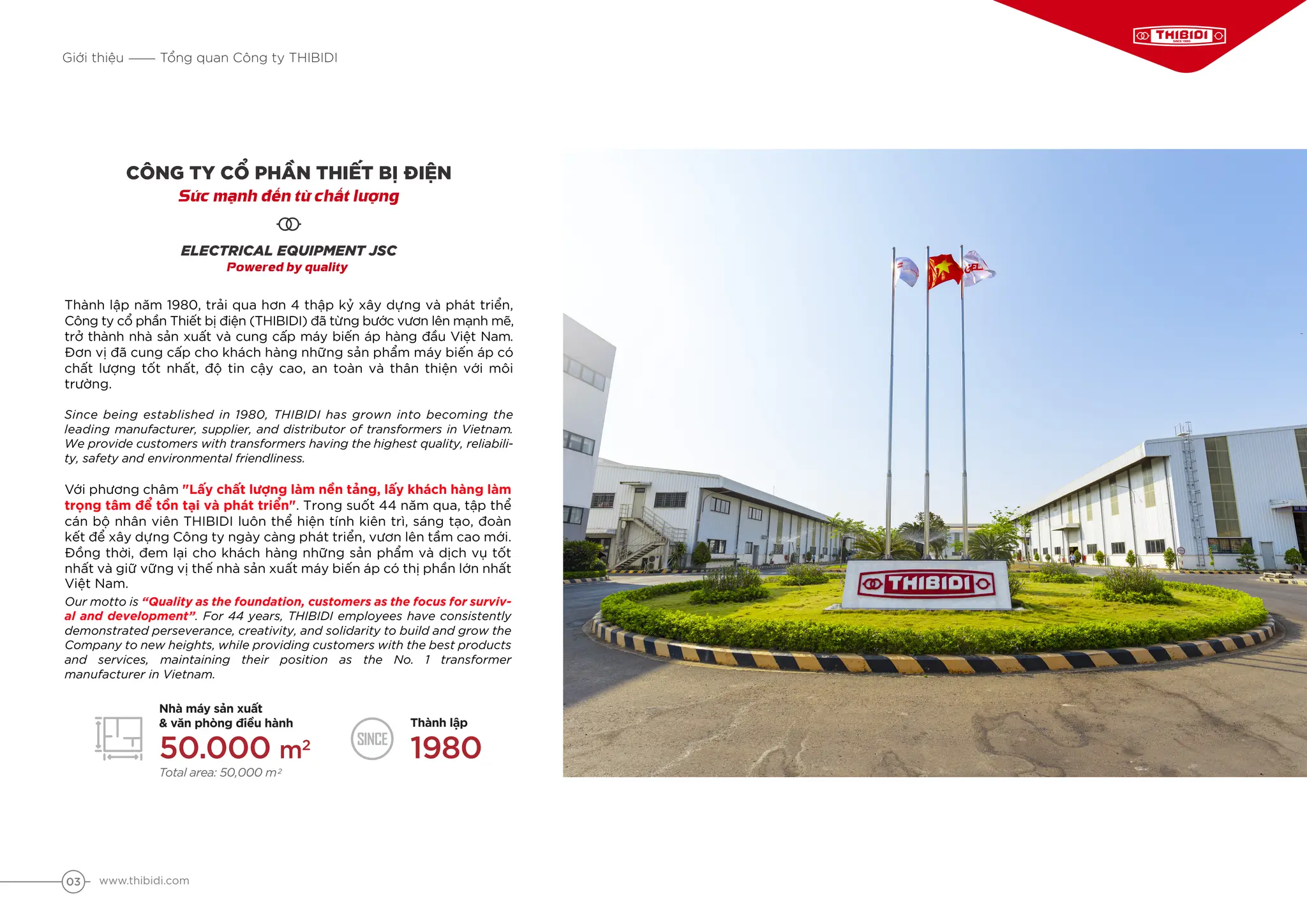 Electrical Equipment Joint Stock Company (known as THIBIDI) 2024 | PDF