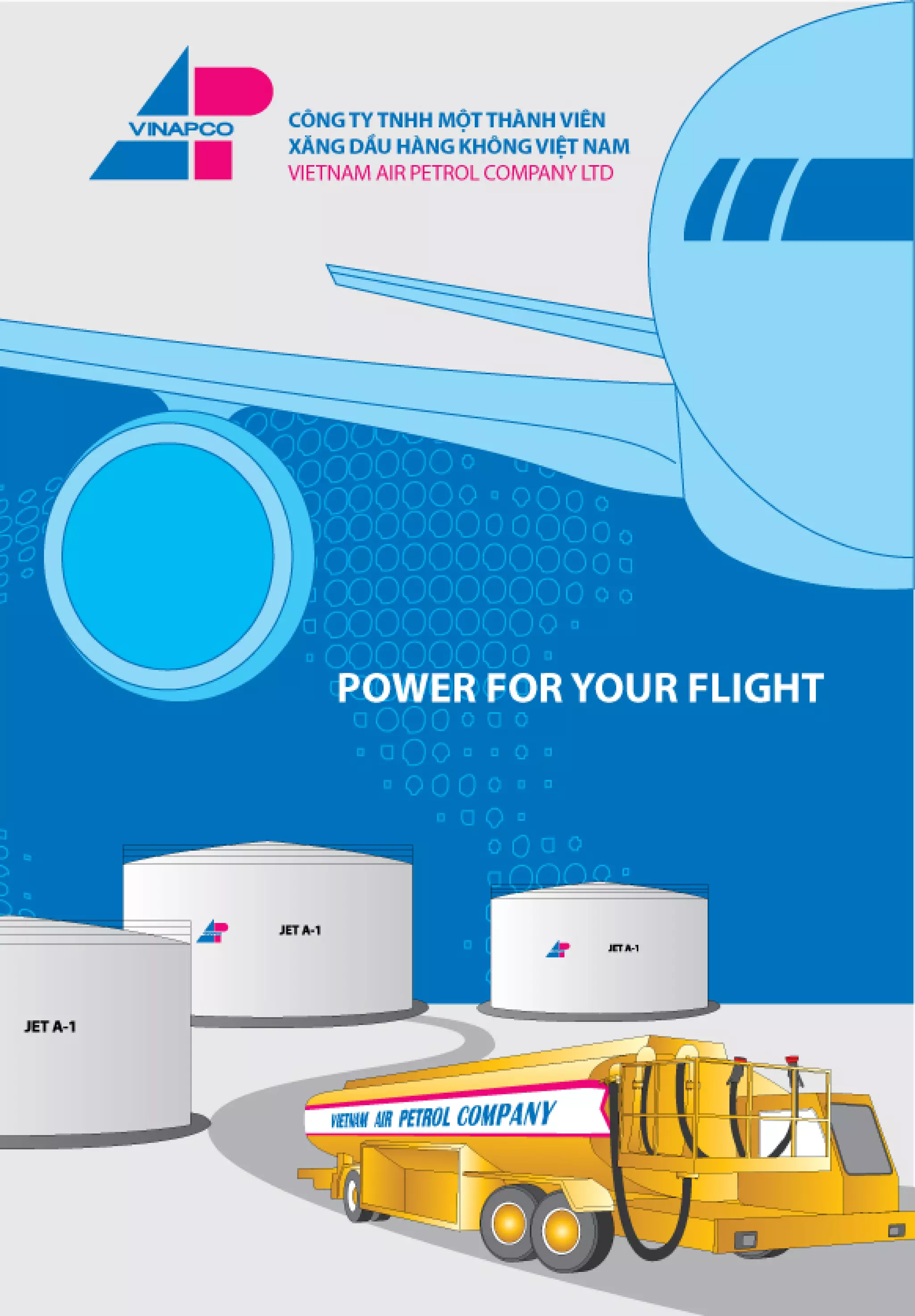 Mẫu thiết kế Profile Tổng công ty xăng dầu Vinapco | PDF