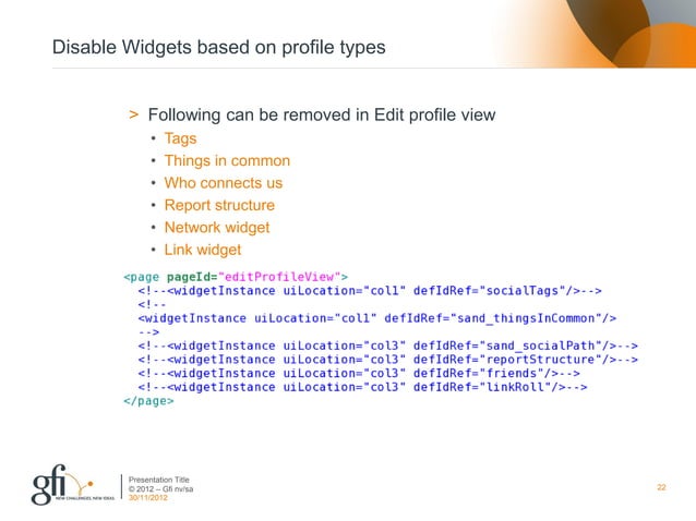 Profile types and locking profile features | PPT