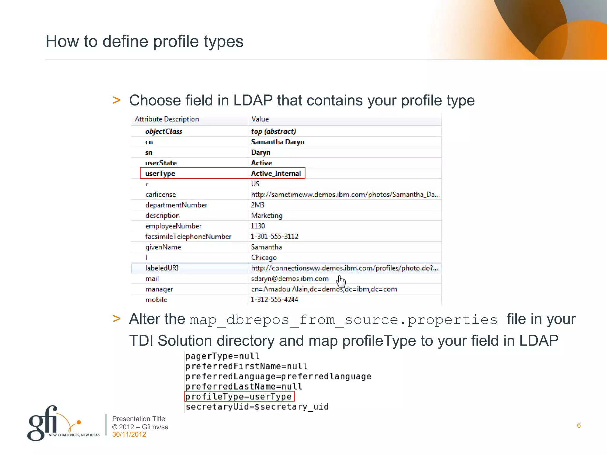 Profile types and locking profile features | PDF