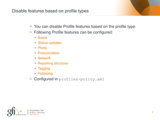 Profile types and locking profile features | PDF