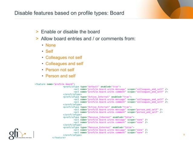 Profile types and locking profile features | PDF