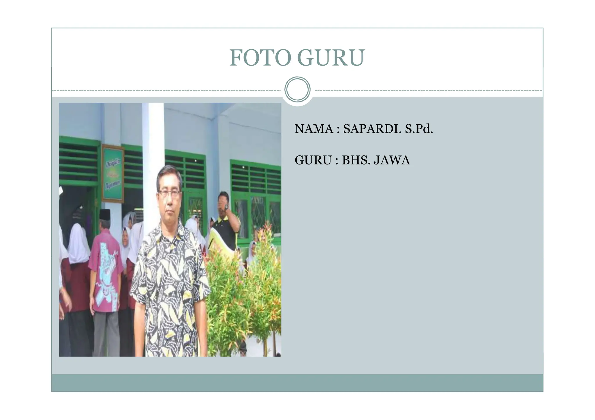 PROFIL GURU dan KARYAWAN sekolah....pptx