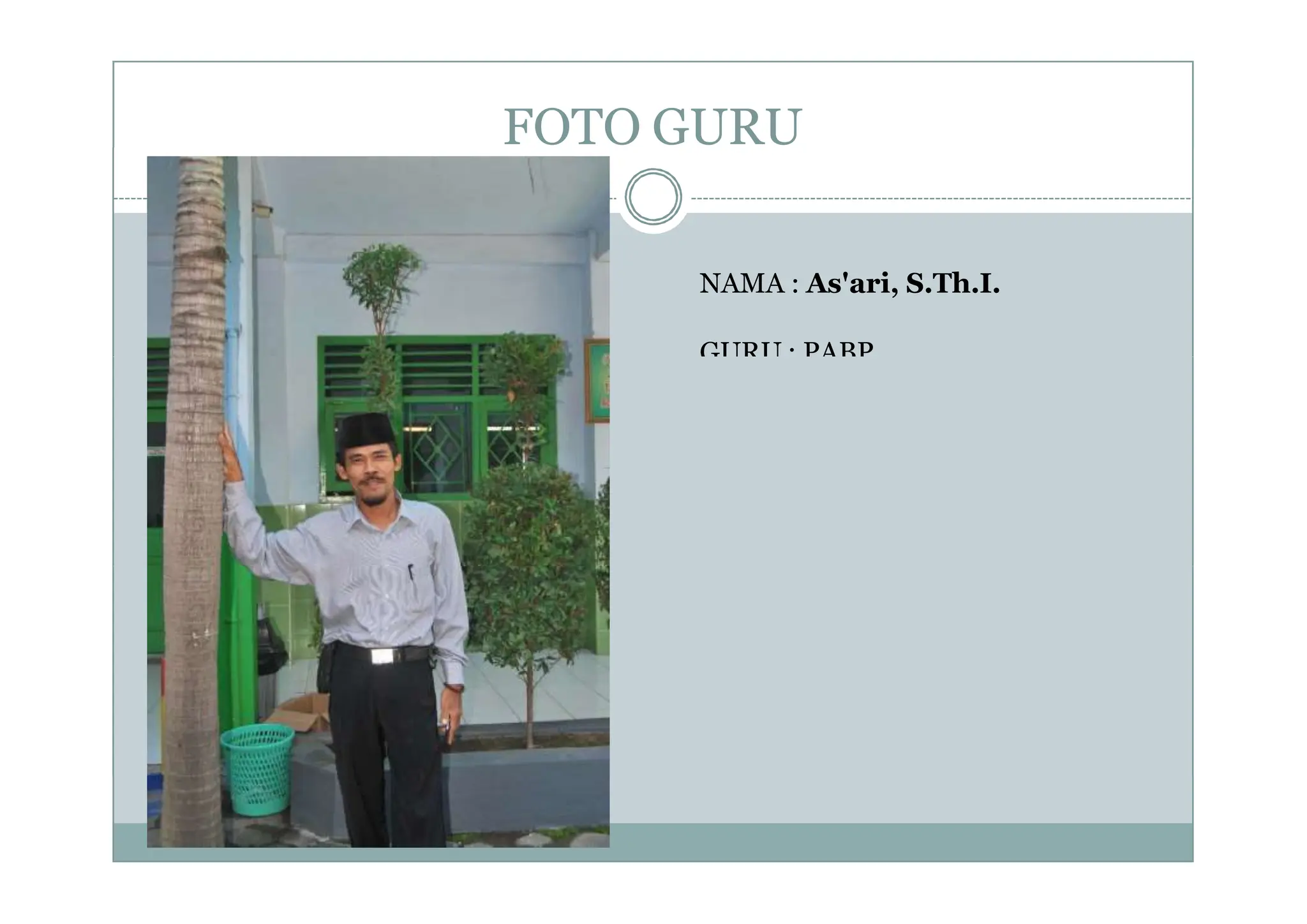 PROFIL GURU dan KARYAWAN sekolah....pptx