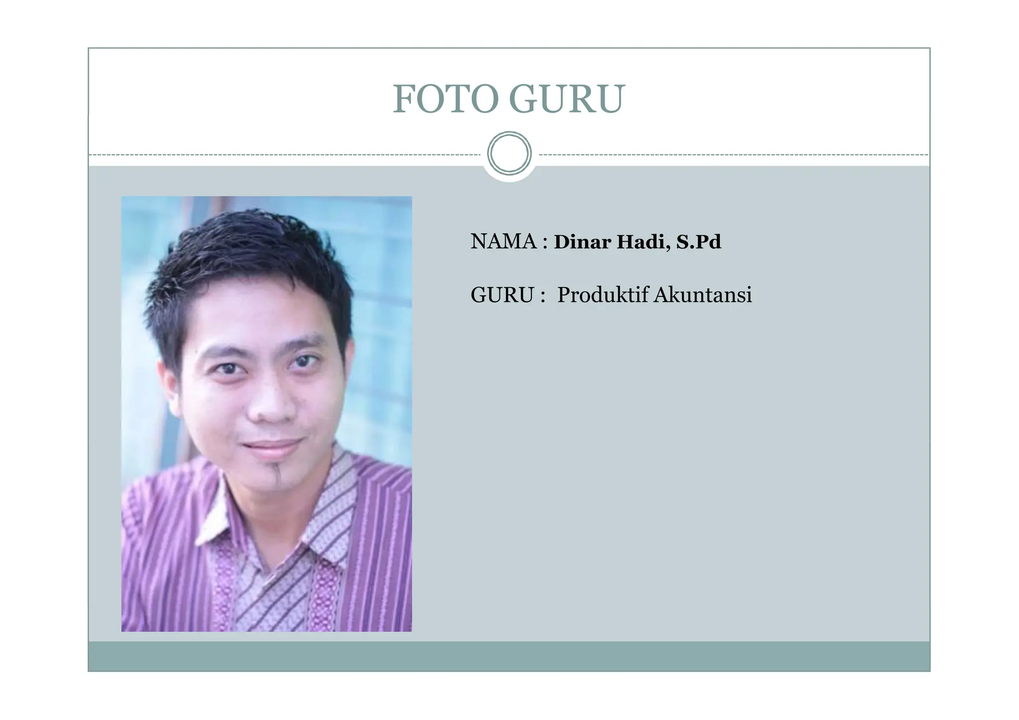 PROFIL GURU dan KARYAWAN sekolah....pptx