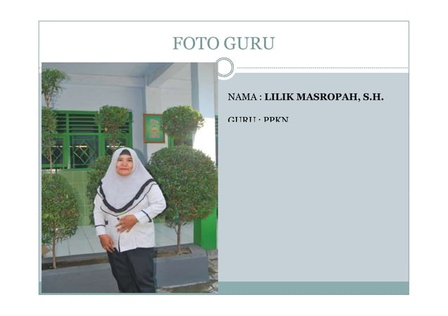 PROFIL GURU dan KARYAWAN sekolah....pptx