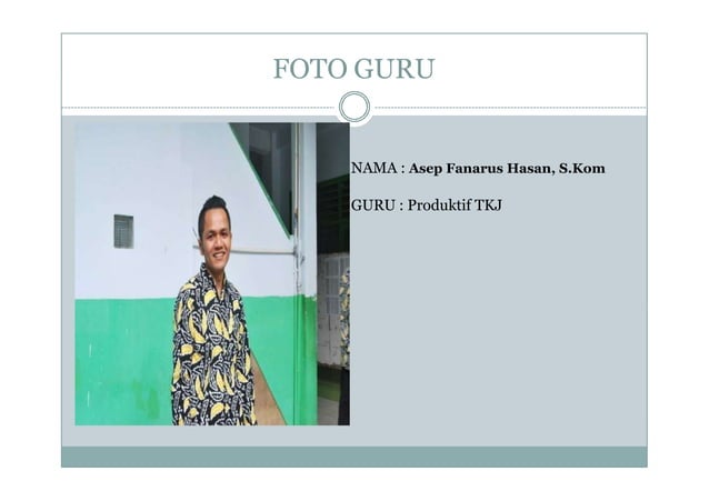 PROFIL GURU dan KARYAWAN sekolah....pptx