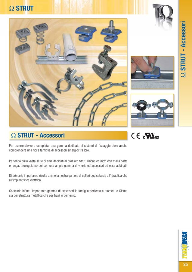Profili di Fissaggio e Mensole STRUT | PDF