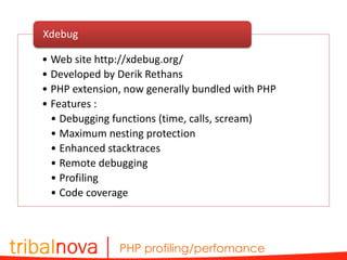 PHP Profiling/performance | PPTX