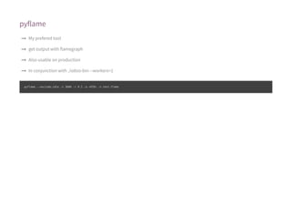 Odoo Experience 2018 - Code Profiling in Odoo | PPT
