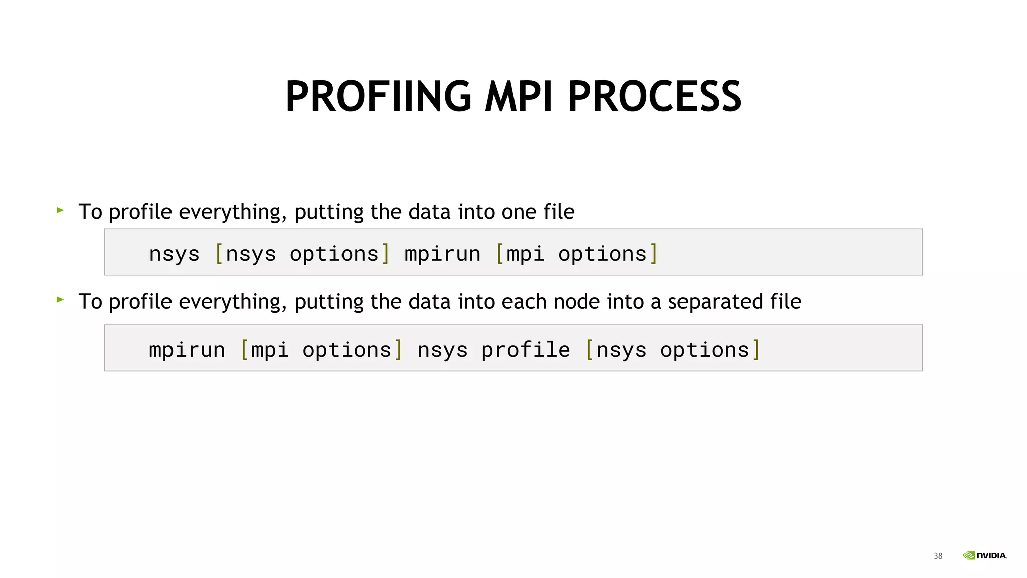 Profiling deep learning network using NVIDIA nsight systems | PDF