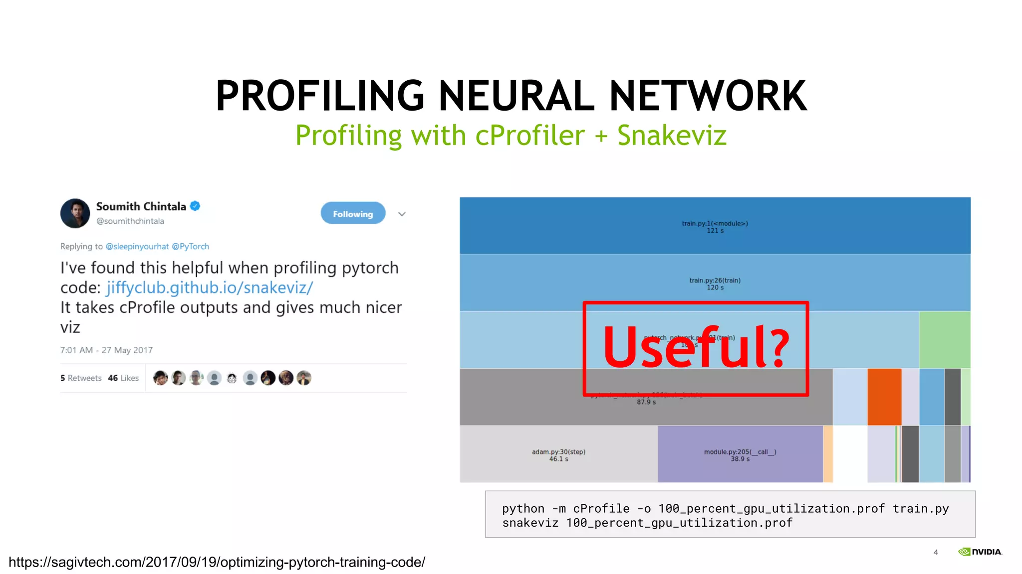 Profiling deep learning network using NVIDIA nsight systems | PDF