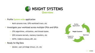 Profiling deep learning network using NVIDIA nsight systems | PDF