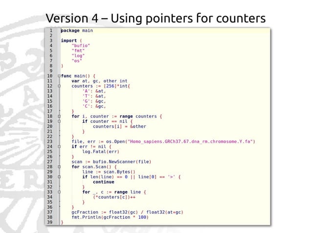 Profiling go code a beginners tutorial | PPT