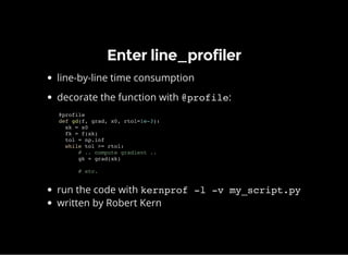 Profiling in Python | PPT