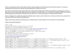 Profiling of Oracle Function Calls | PDF | Operating Systems | Computer Software and Applications