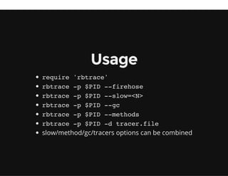 Profiling Ruby | PPT