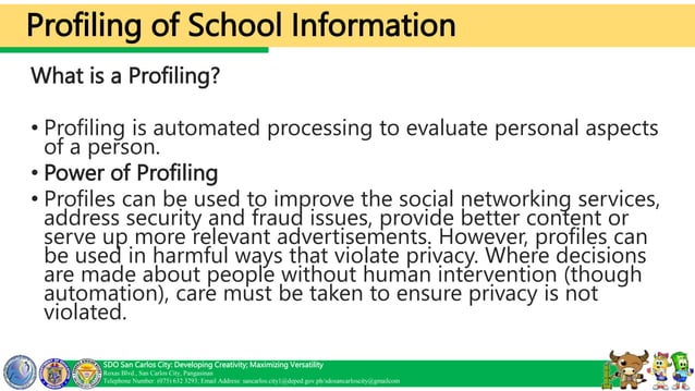 Profiling School Information.pptx