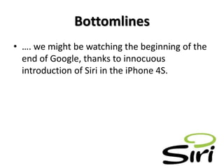 Profiling siri | PPT