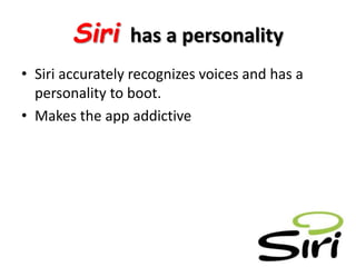Profiling siri | PPT