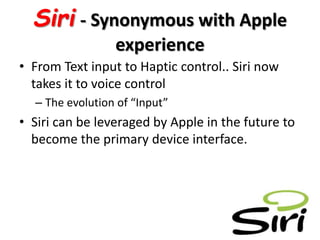 Profiling siri | PPT