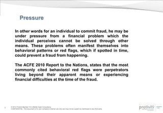 Profiling the Fraudster - OpenThinking Day | PDF