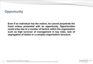 Profiling the Fraudster - OpenThinking Day | PDF