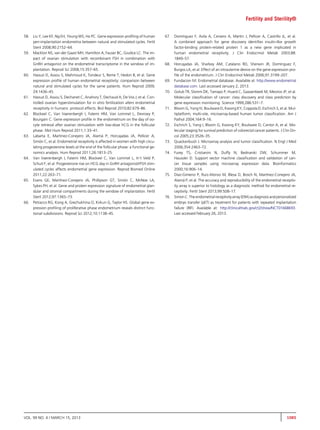 Profiling the gene signature | PDF