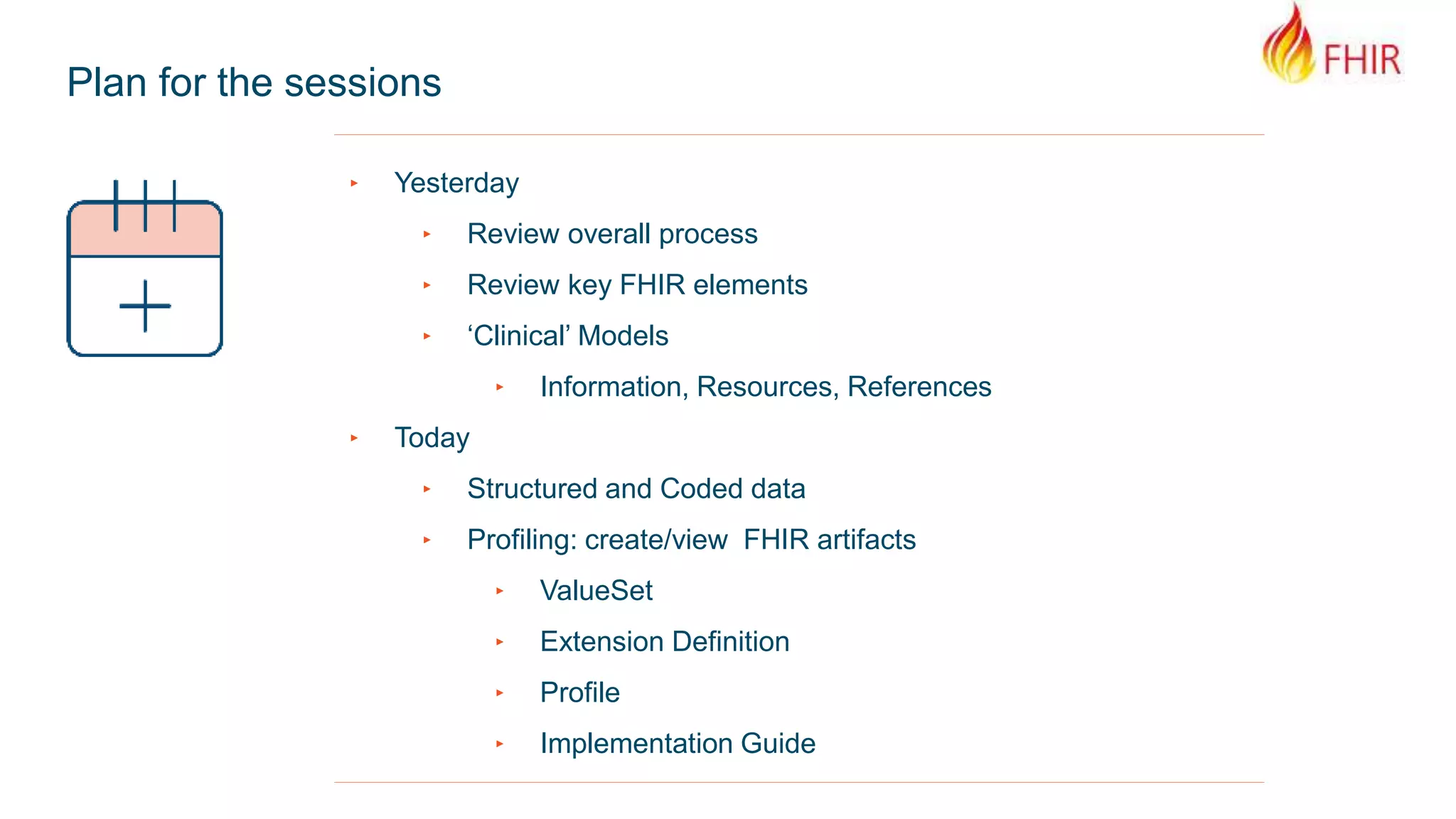 Profiling with clin fhir | PPT