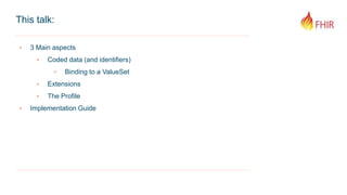 Profiling with clin fhir | PPT