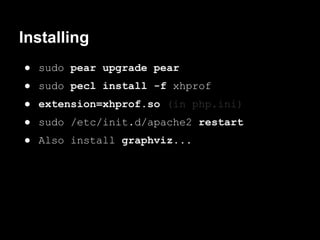 Profiling with Xhprof | PDF
