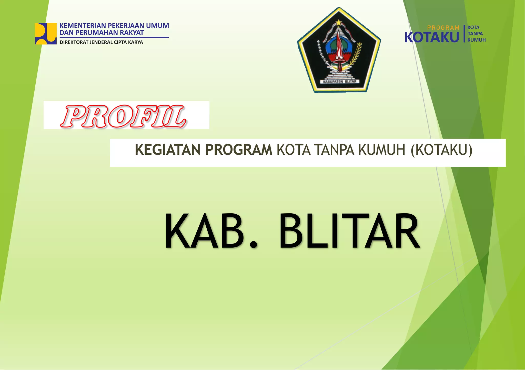 Profil Kotaku kabupaten blitar | PDF