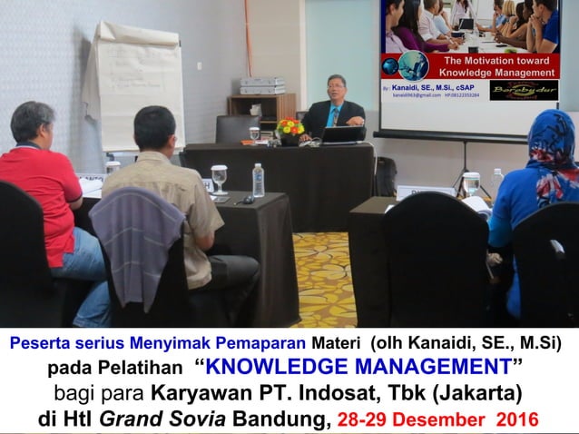 Kanaidi, SE., M.Si., cSAP NARASUMBER _ Pemateri _ Fasilitator Training SPEKTAKULER | PPT